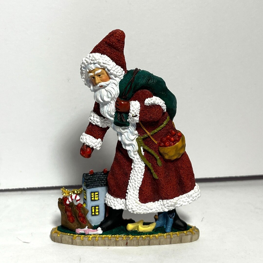 Pipka German St Nick Santa Christmas Figurine Ornament - Etsy