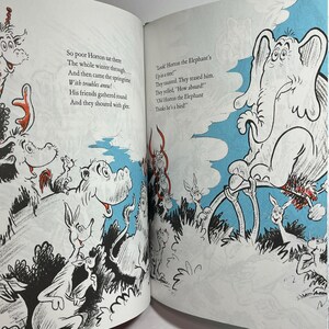 Horton Hears A Who and Horton Hatches the Egg by Dr. Seuss Hardcover ...