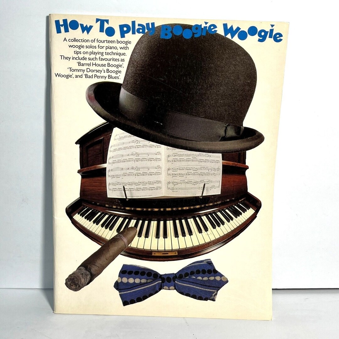 How to Play Boogie Woogie Piano Book - Etsy