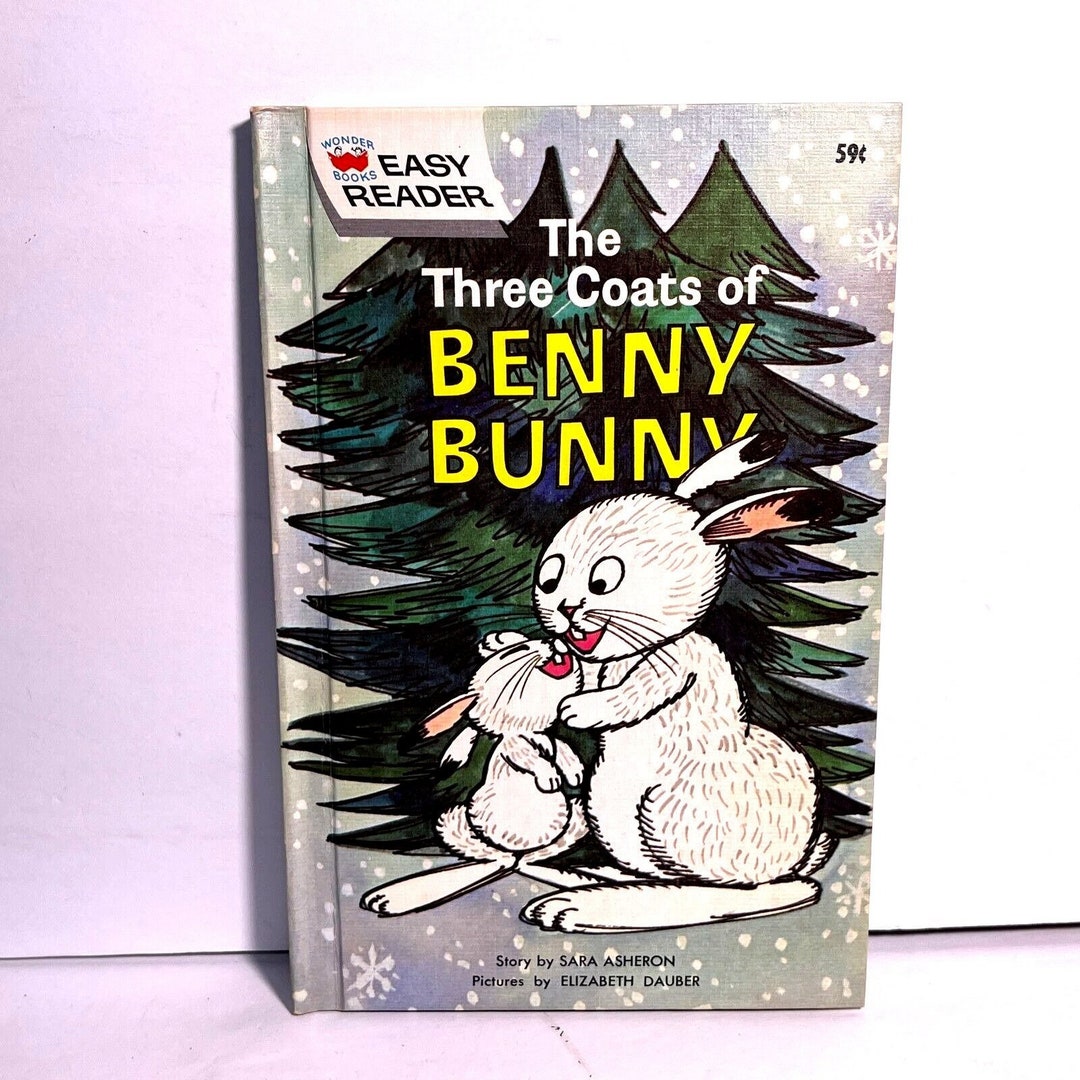 The Three Coats of Benny Bunny by Sara Asherson 1968 - Etsy