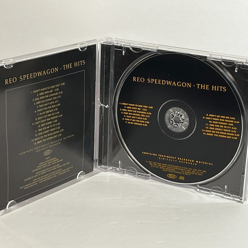REO Speedwagon the Hits CD 2002 - Etsy