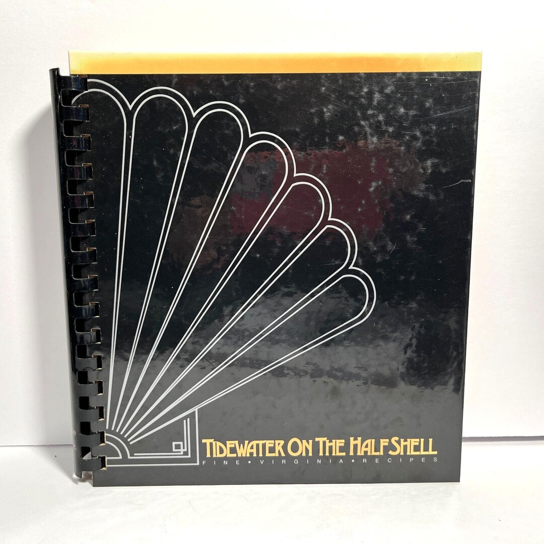 Tidewater on the Half Shell Fine Virginia Recipes Cookbook 1987 - Etsy