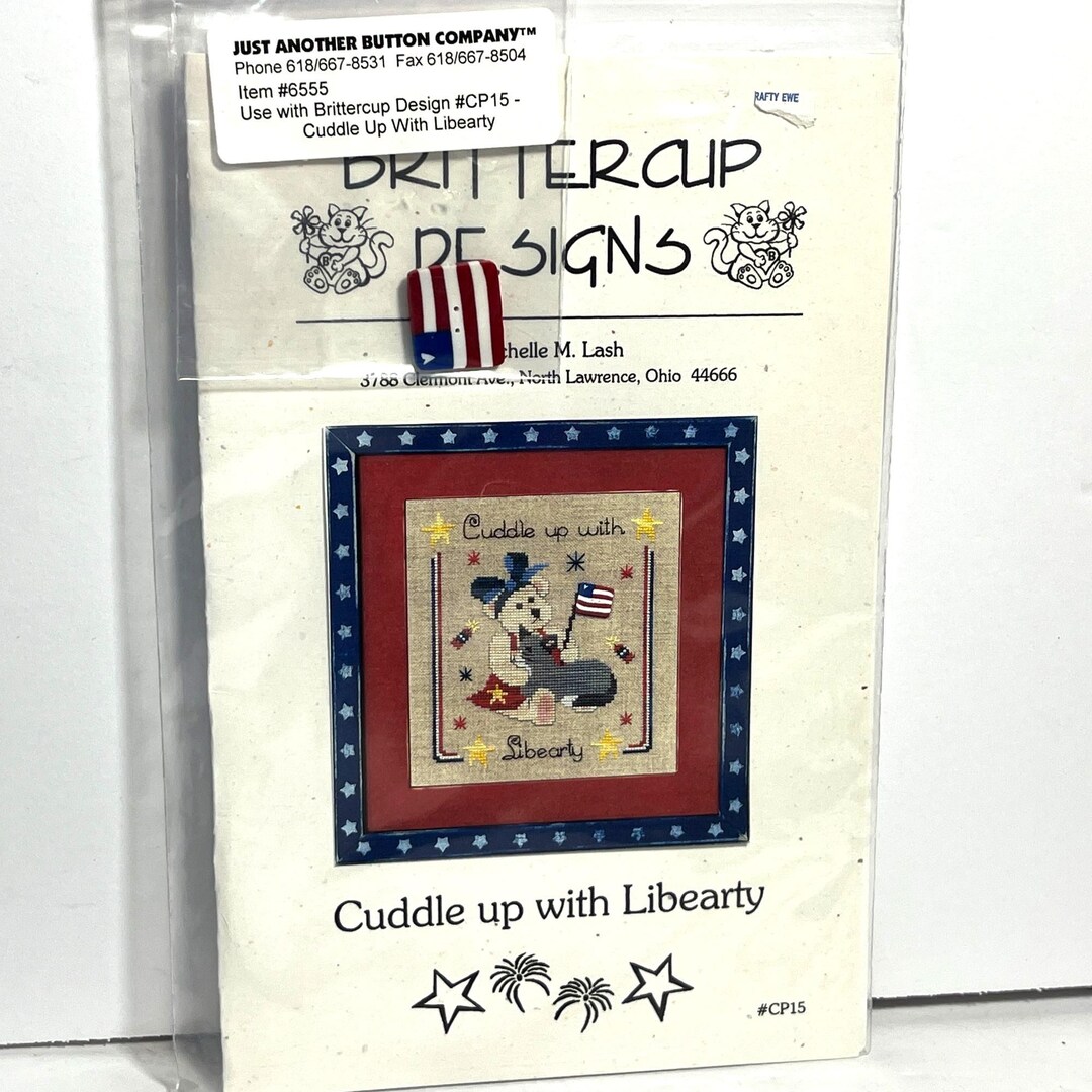 Cuddle up With Liberty Cross Stitch Pattern by Brittercup Designs - Etsy
