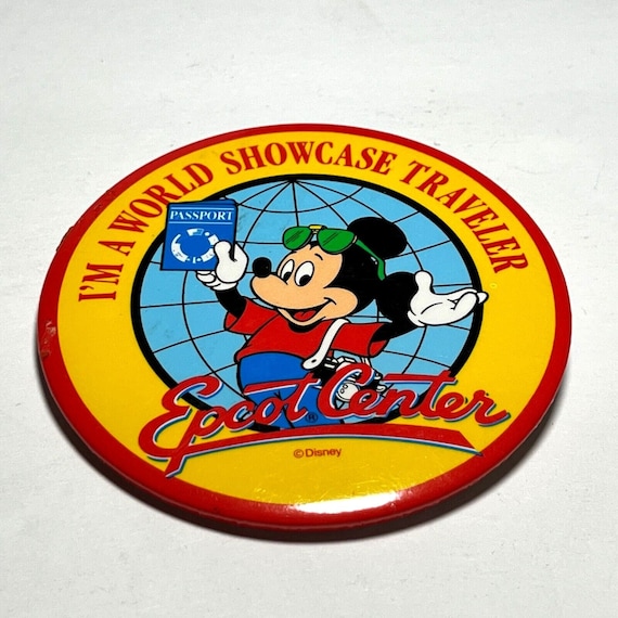 Vintage Disney Epcot Center World Showcase Traveler M… - Gem