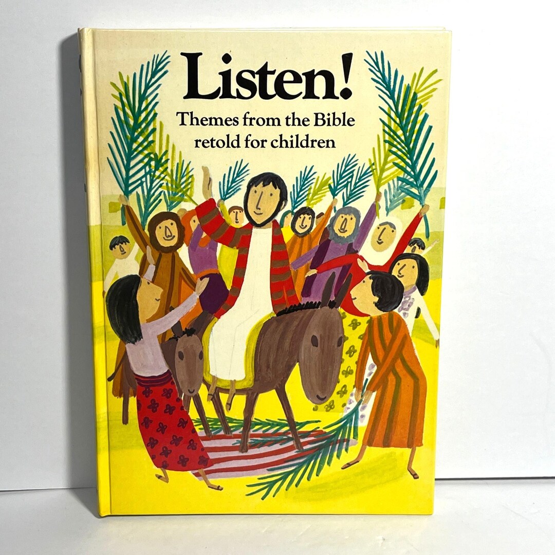 Listen Themes From the Bible Retold for Children - Etsy