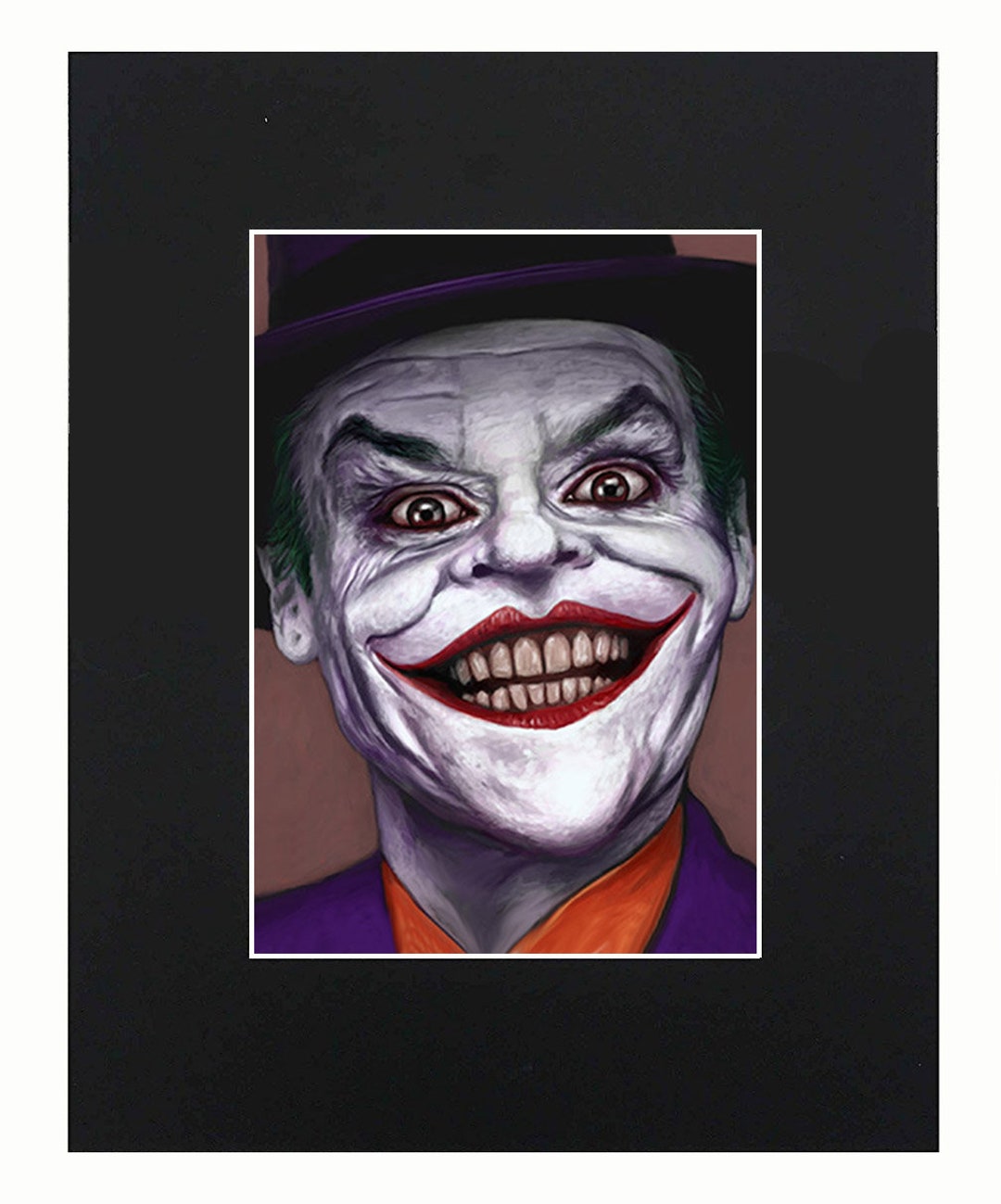 Joker Moive Portrait Art Artworks Print Picture Photograph Small Poster ...
