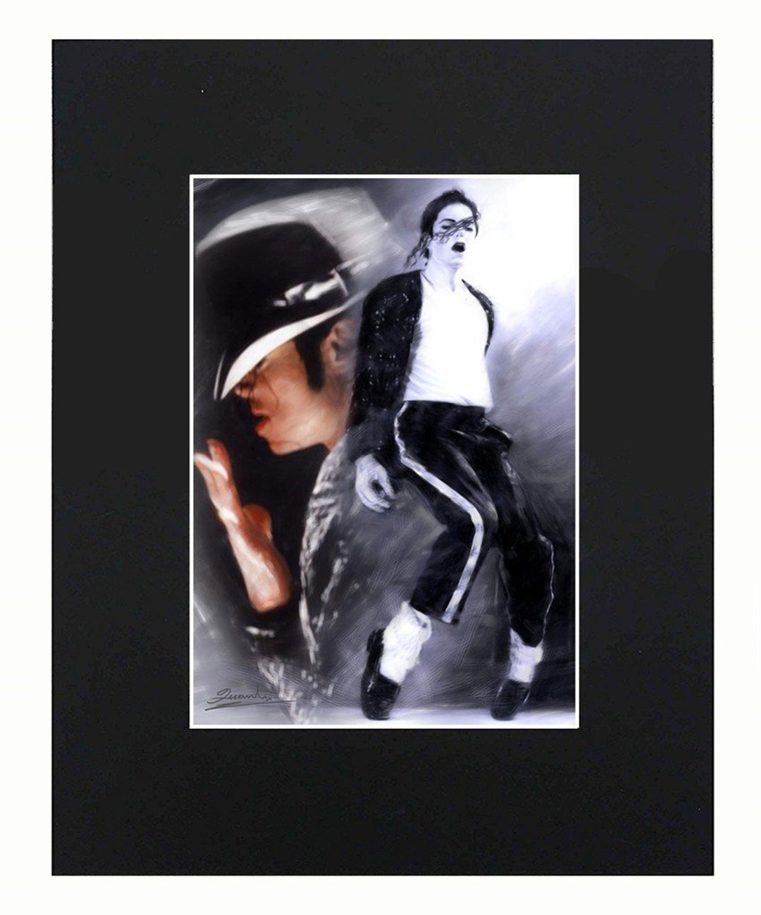 Michael Jackson Portrait Art Artworks Print Picture Photograph Small ...