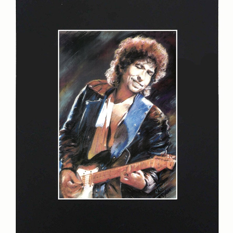 Bob Dylan Portrait - Etsy