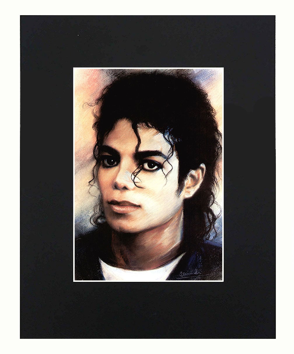 Michael Jackson Portrait Art Artworks Print Picture Photograph Small ...