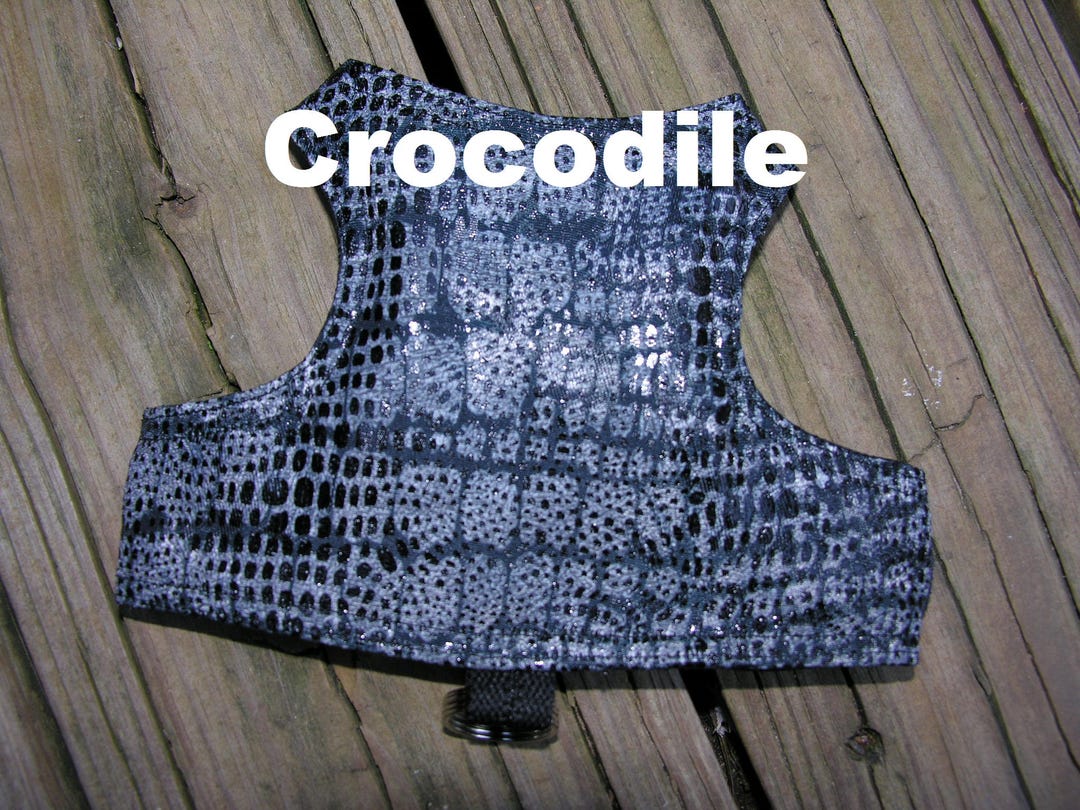 Safetykatz Walking Jacket Crocodile ; Custom Made Cat Reversible ...
