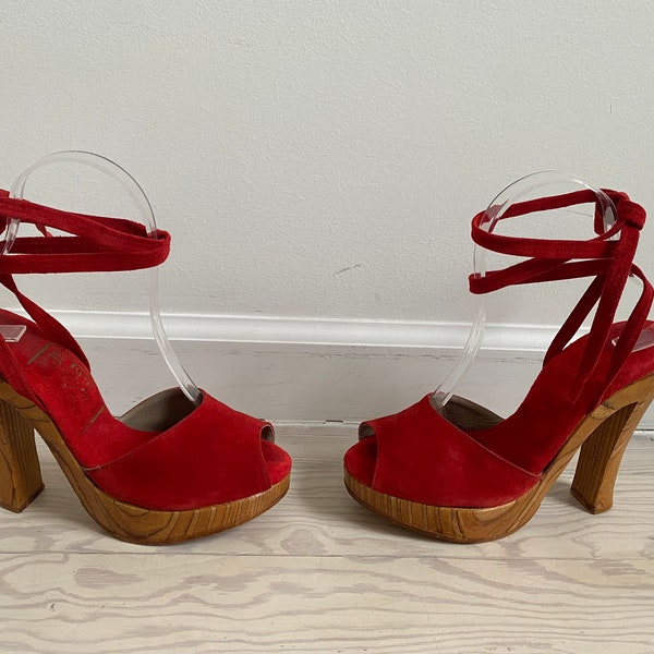 70s Platforms - Etsy