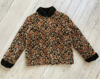 Floral Tapestry Jacket - Etsy