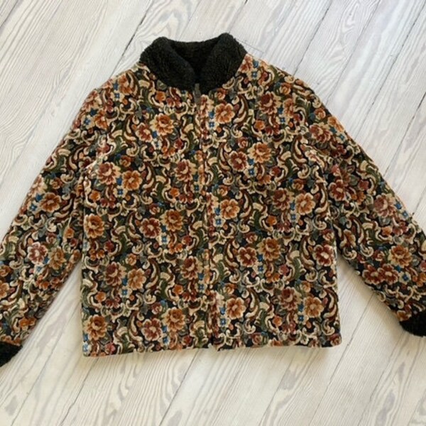 Tapestry Jacket - Etsy UK