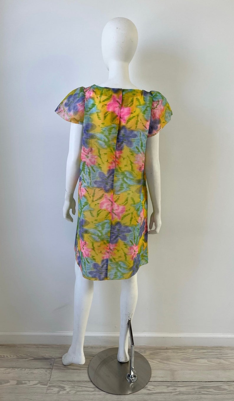 1960s Dress / 60s Iconic Floral Paper Dress / Medium - Etsy UK