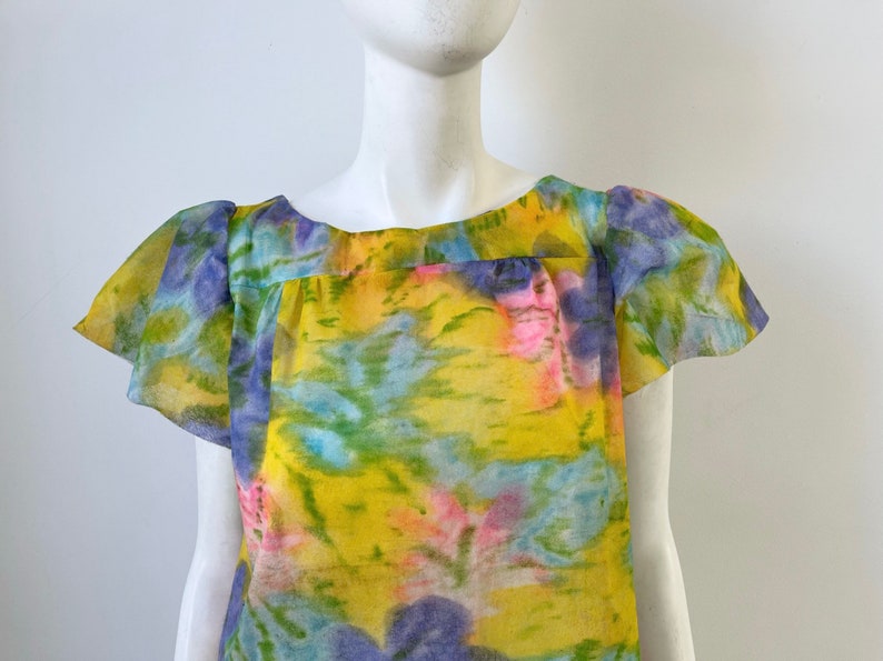 1960s Dress / 60s Iconic Floral Paper Dress / Medium - Etsy UK