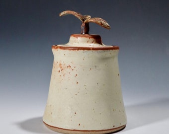 Stoneware Ceramic Jar Handmade With Rustic Style - Etsy