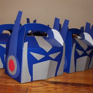 Transformers Inspired Treat Boxes - Etsy