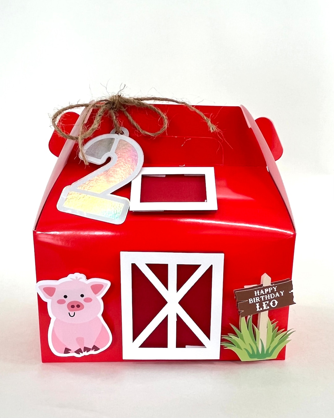 Farm Theme Box / Barn Box / Granero Box / Farm Birthday / Granja - Etsy