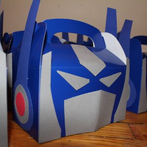 Transformers Inspired Treat Boxes - Etsy