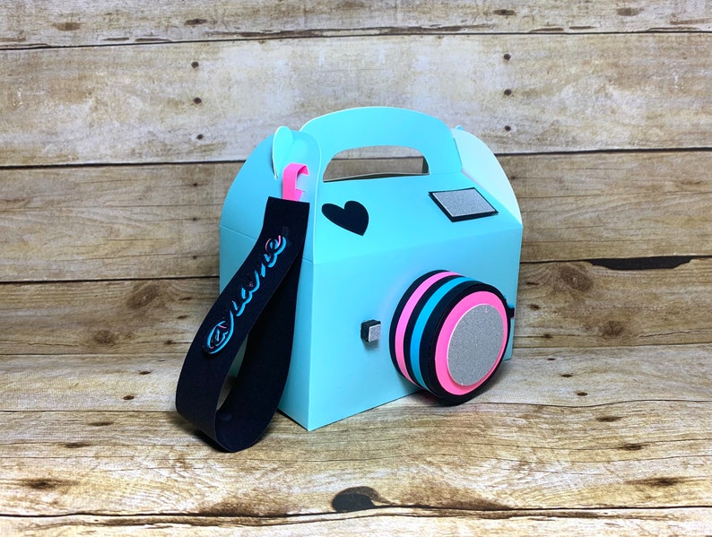 Tiktok Camera Box / Blue Camera Box | Etsy