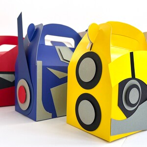 Transformers Inspired Treat Boxes - Etsy