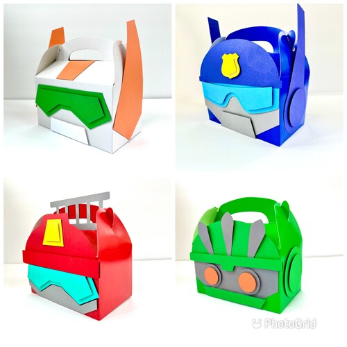 Transformers Inspired Treat Boxes - Etsy