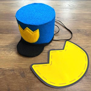 Dogman Inspired Hat/ Costume / Dog / Man Birthday Theme / Party Favors ...