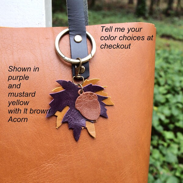 Leather Leaf Purse - Etsy
