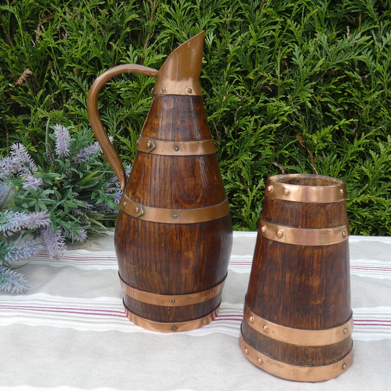 Wooden Jug - Etsy