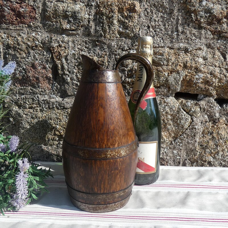 Wooden Jug - Etsy