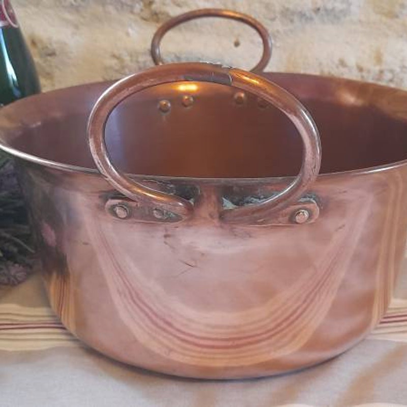 French Copper Pans - Etsy