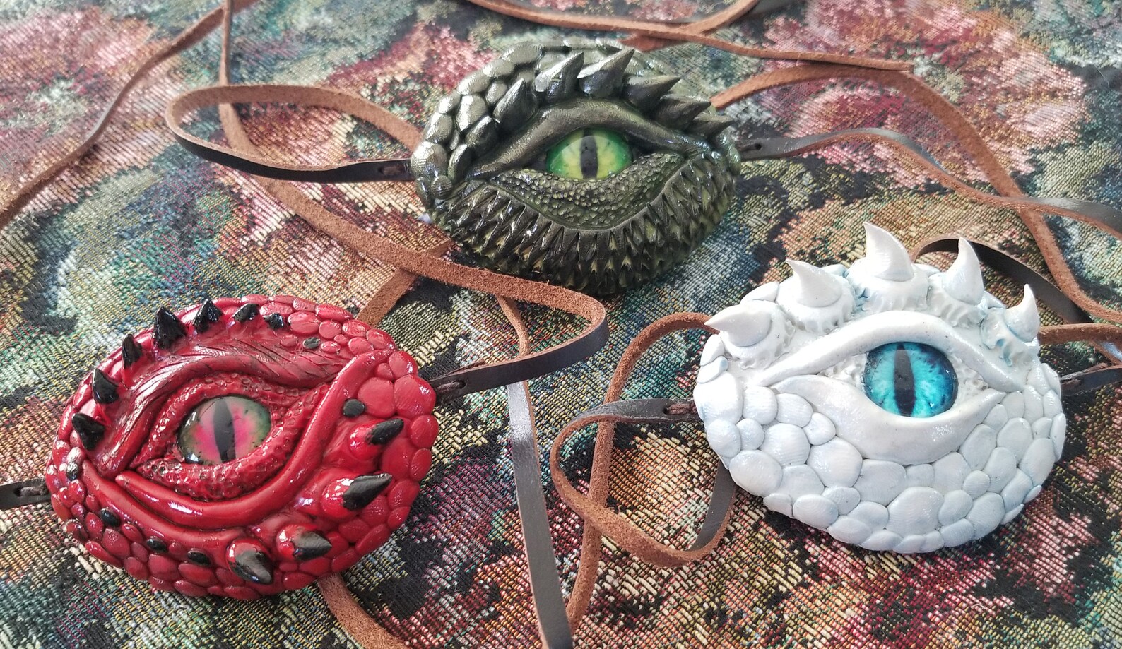 Smaug Red Dragon Eye Patch - Etsy
