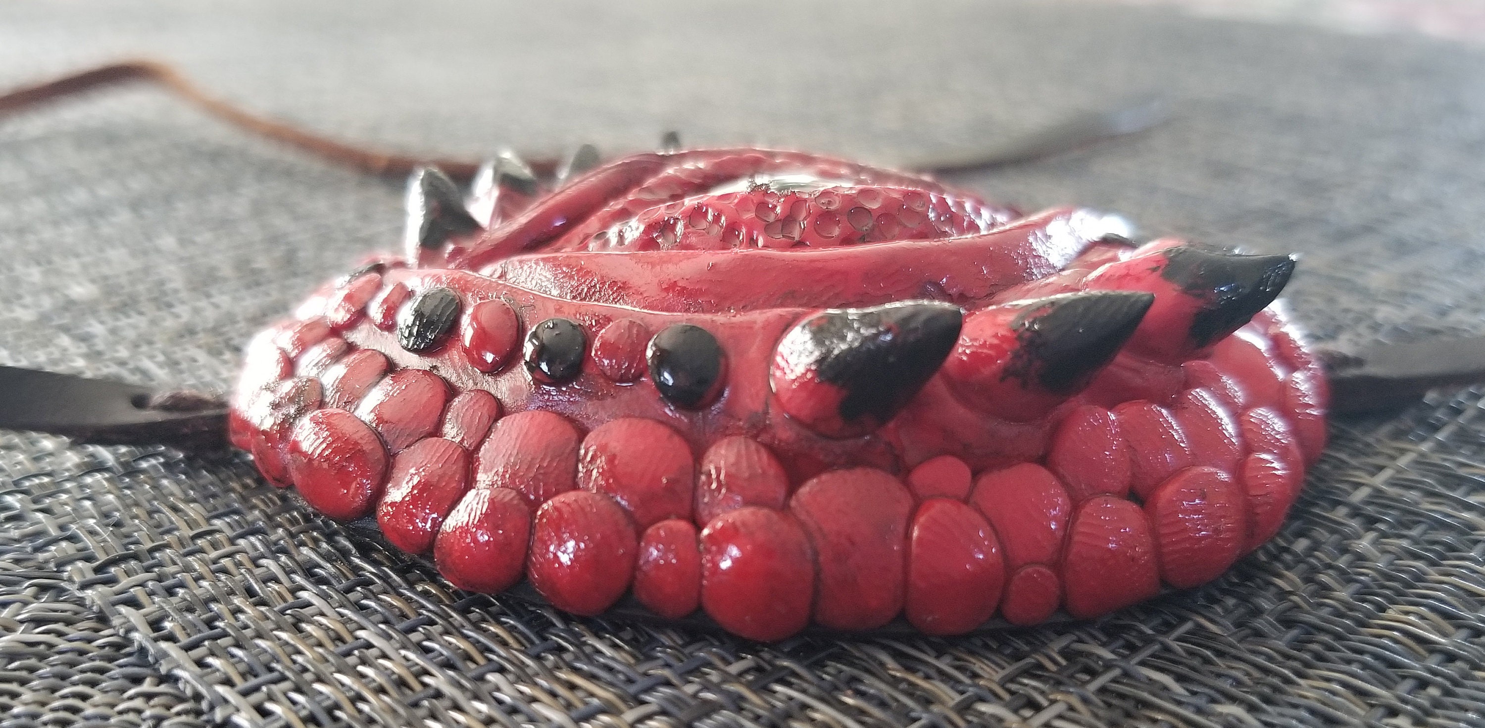 Smaug Red Dragon Eye Patch - Etsy