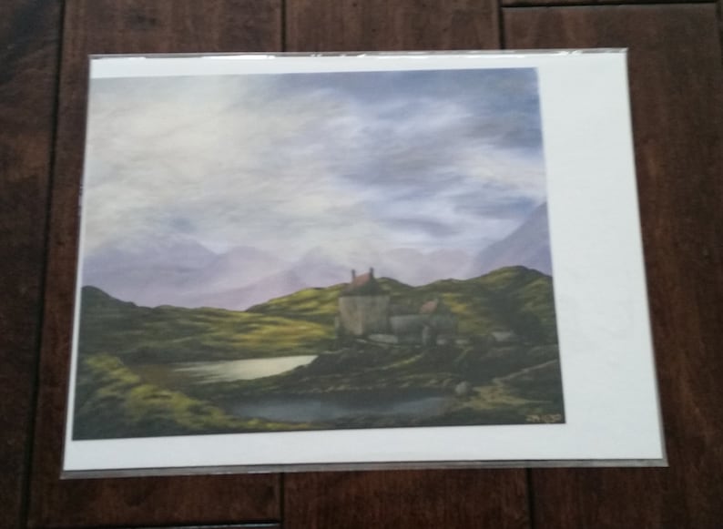 Limited Edition Fine Art Giclee Print of Duart Castle, Isle of Mull ...