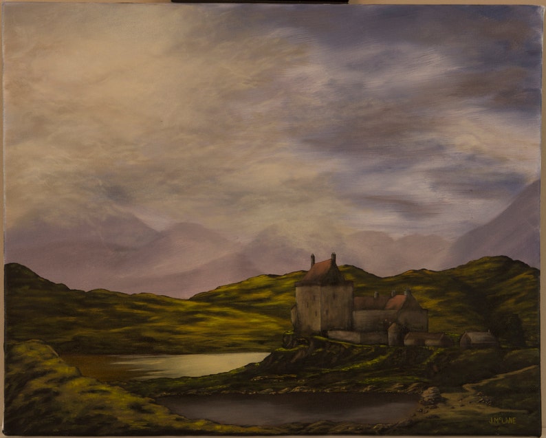 Limited Edition Fine Art Giclee Print of Duart Castle, Isle of Mull ...