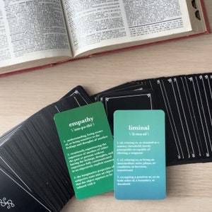 Diviner Definitions Oracle Deck: A Dictionary Inspired Oracle - Etsy
