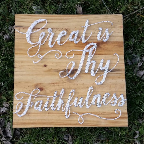 Christian String Art - Etsy