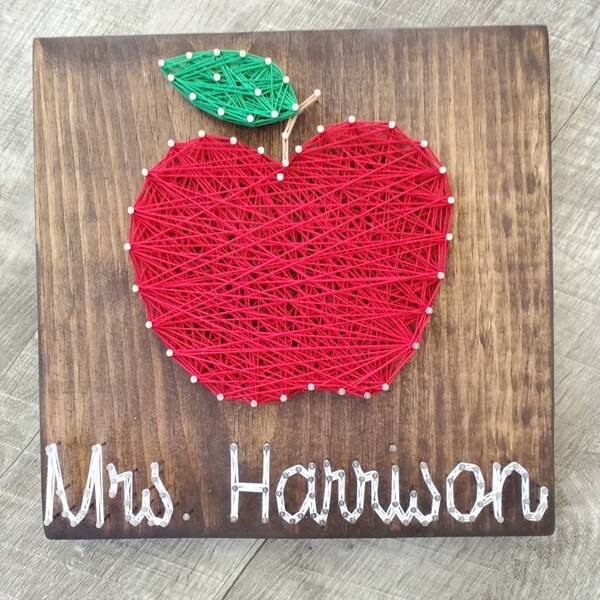 Teacher String Art - Etsy
