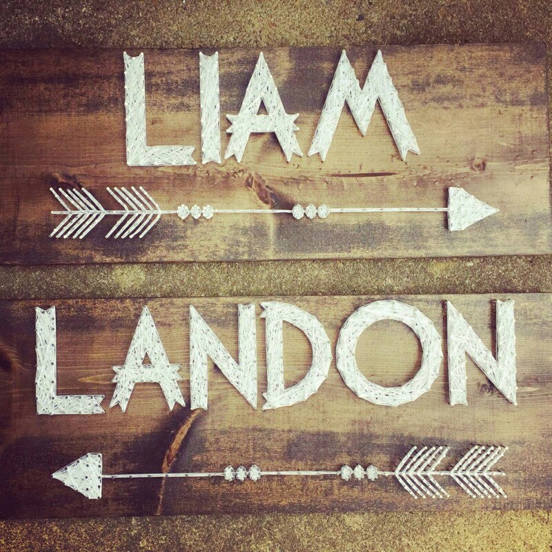 Name String Art - Etsy