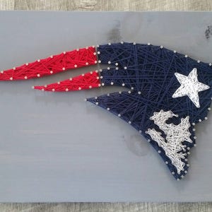 New England Patriots String Art, Patriots Football, NFL Sign, Teams ...