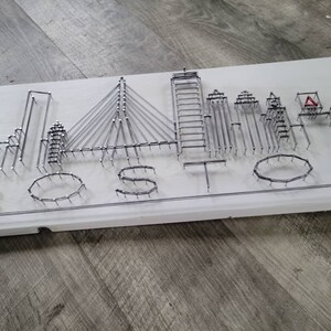 Boston Skyline String Art Boston Massachusetts Skyline - Etsy
