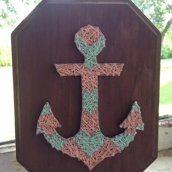 Anchor String Art - Etsy