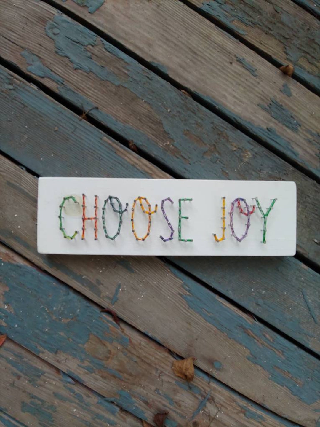 Choose Joy String Art, Rainbow String Art, Rainbow Wall Art, Home Decor ...