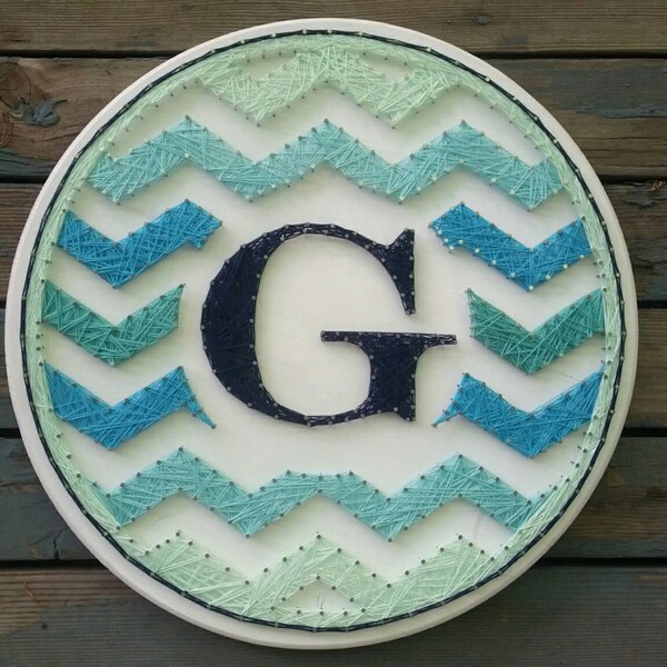 Monogram String Art - Etsy