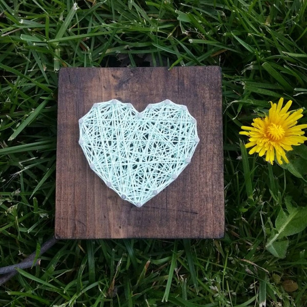 String Art Heart - Etsy