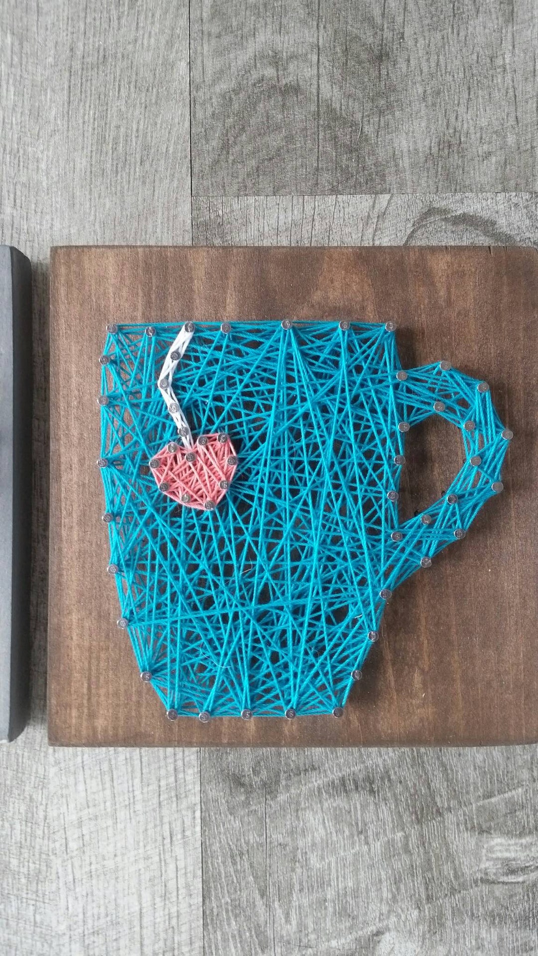 Mini Coffee Cup String Art, Mini Tea Cup String Art, Coffee Lover, Tea ...