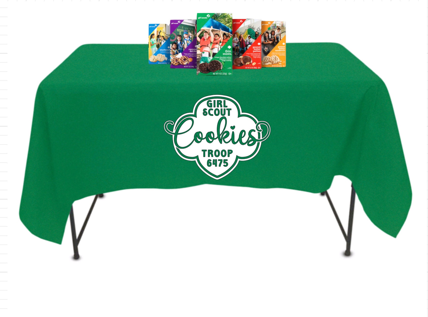 Girl Scout Tables For Pre K, Kinder & First Grade Families | Girl