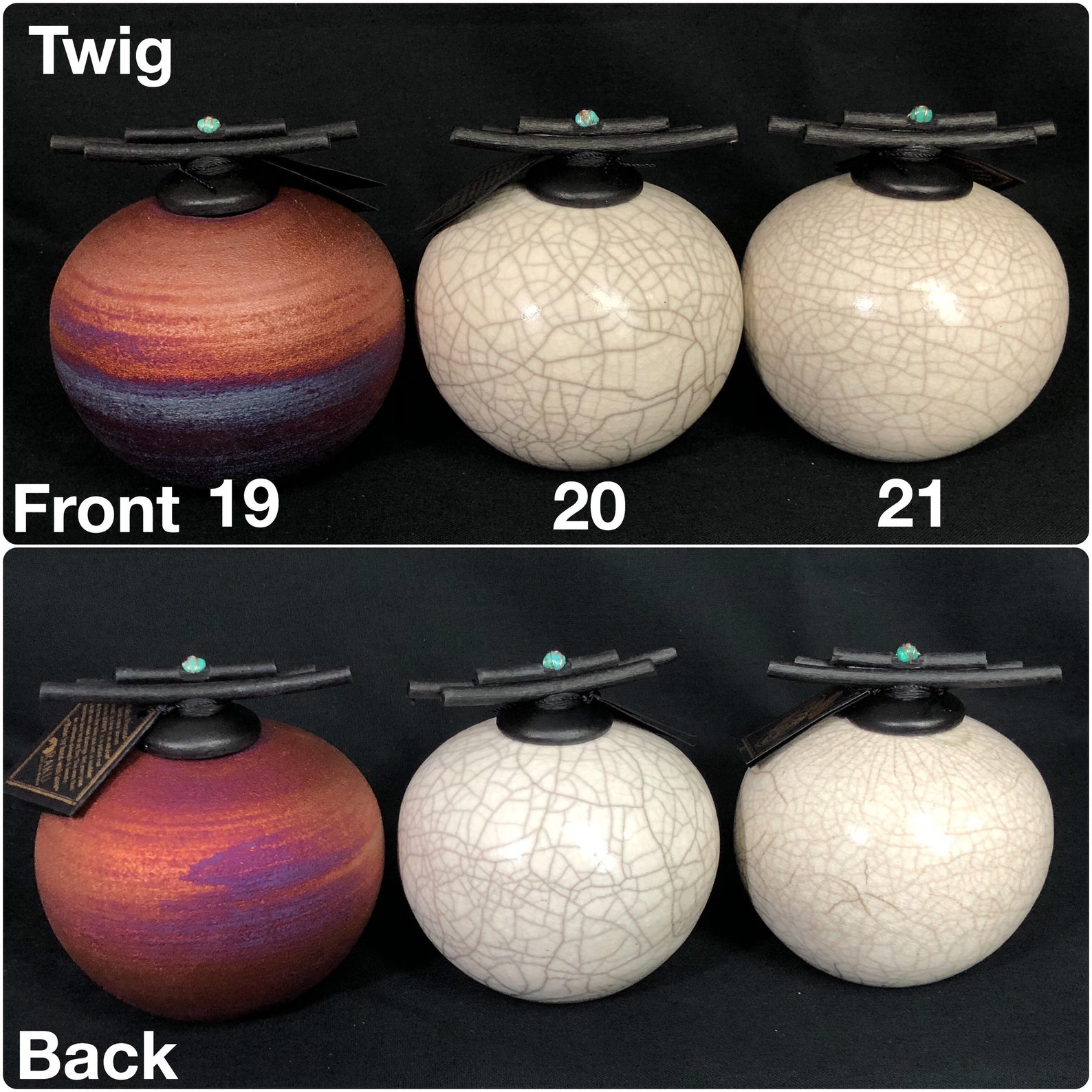 Medium Raku Twig Dream Catcher Jars With Paper Scroll - Etsy