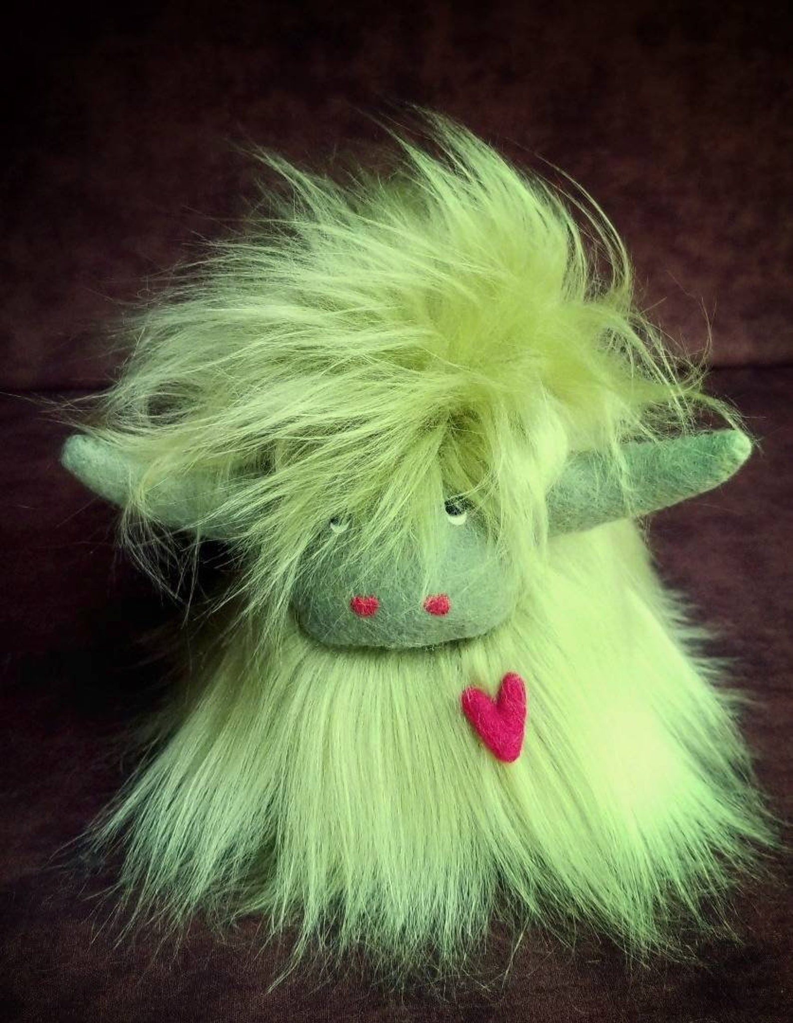 Grinch Highland Cow - Etsy