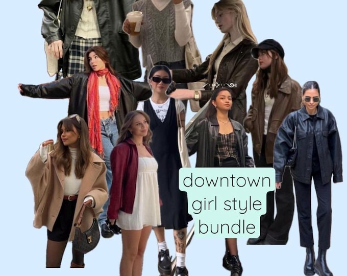 Downtown Girl Style Bundle, NYC Fashion Bundle, Secondhand Clothing ...